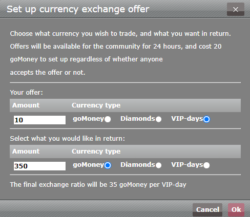 goSupermodel - Currency Exchange System