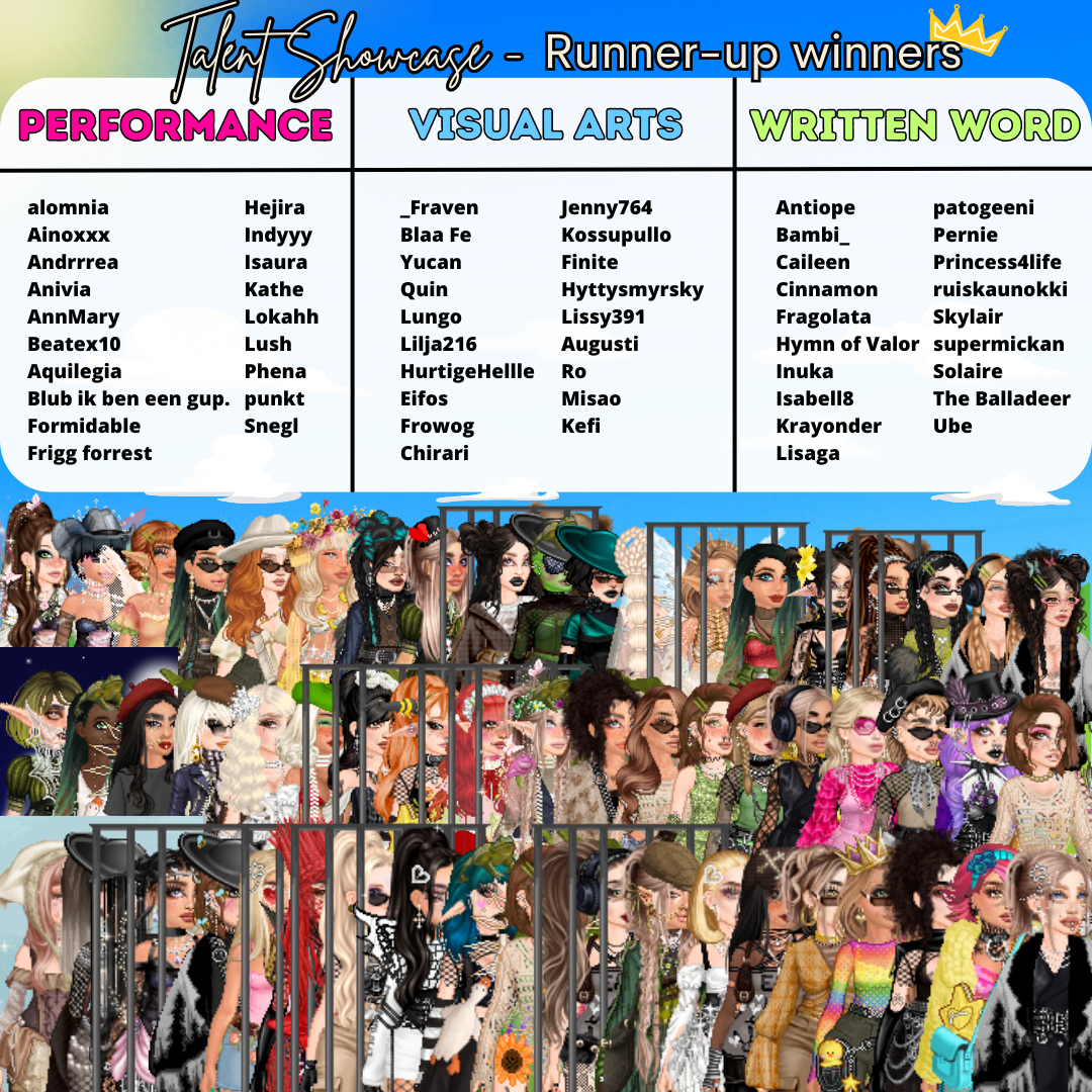 goSupermodel - Camp Talent Show winners